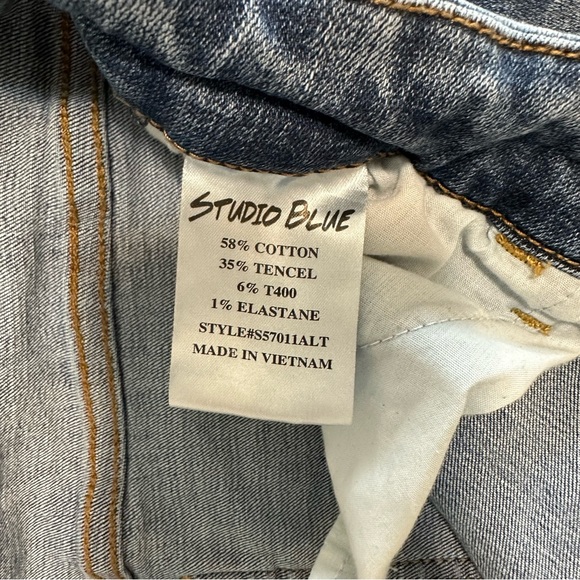 studio blue | Jeans | Studio Blue Kenova Mid Rise Skinny Roll Cuff Jean ...